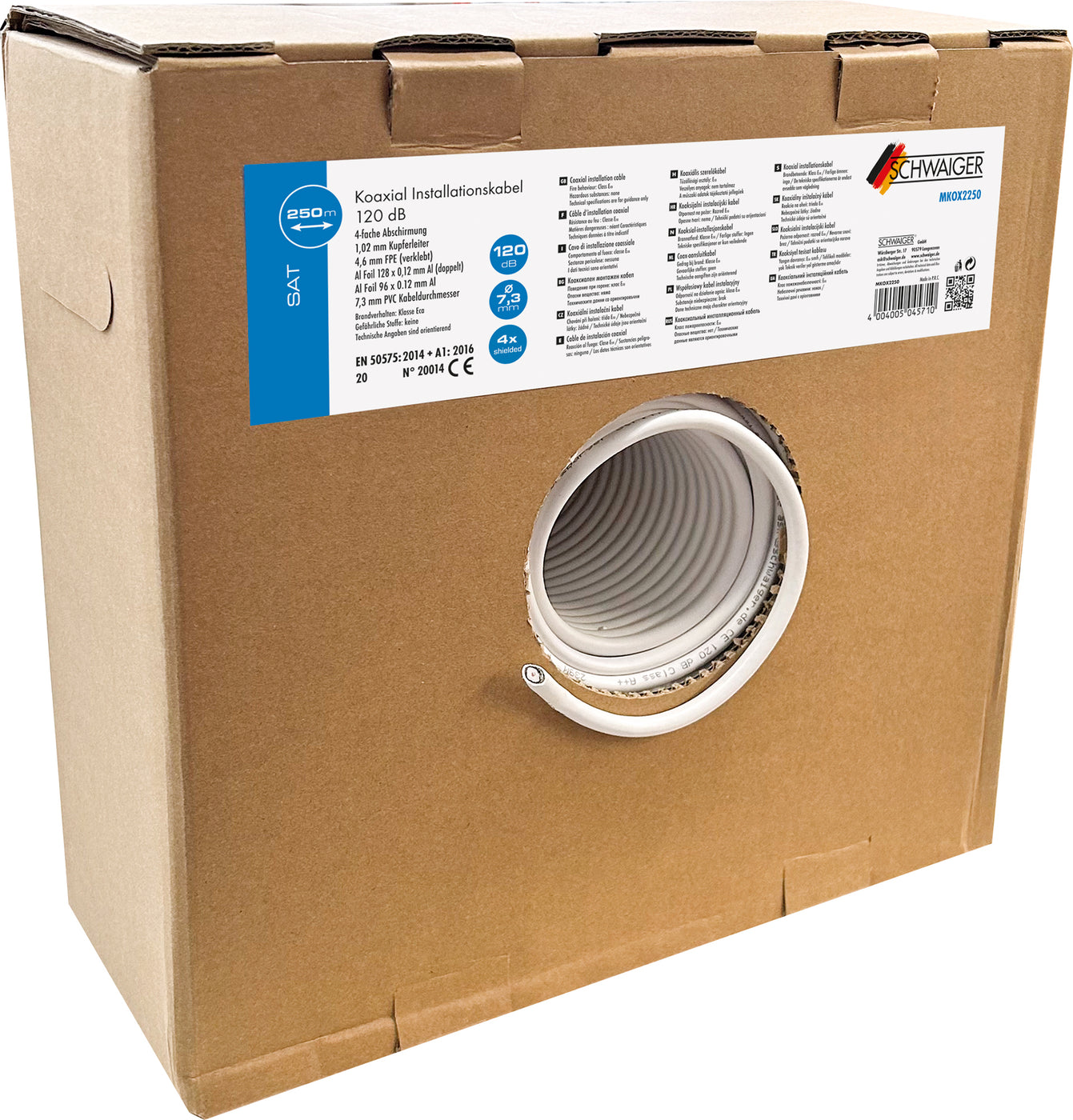 Koaxialkabel 120 dB — Schwaiger GmbH